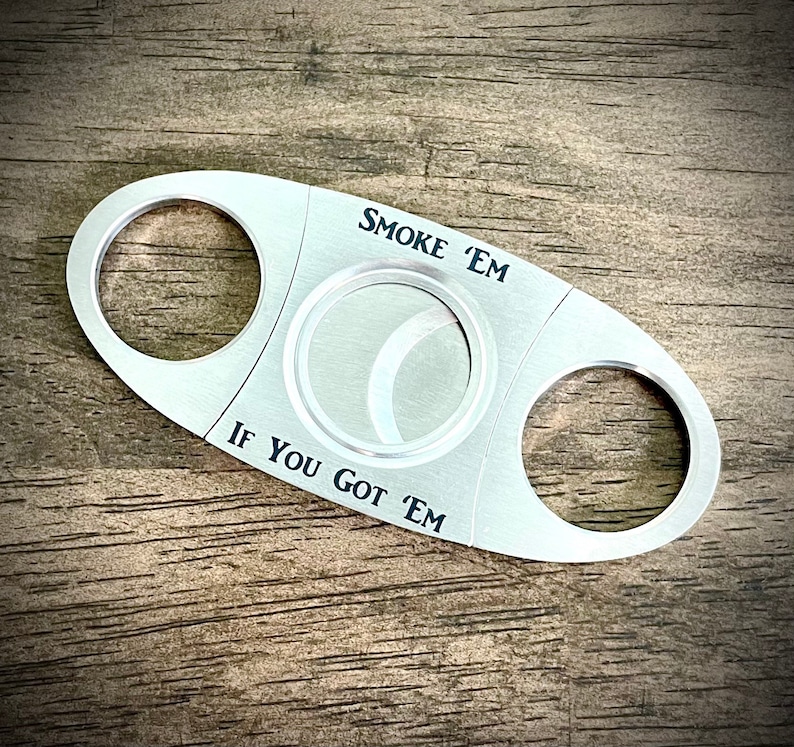 Custom Cigar Accessories Engraved Cigar Cutter Groomsmen - Etsy
