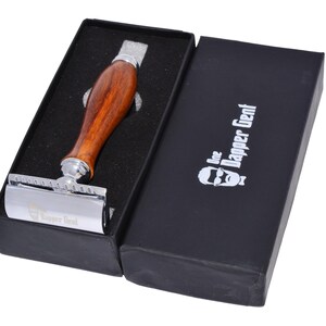 Double Sided Safety Razor Groomsmen Gift Barber Style Straight Razor ...