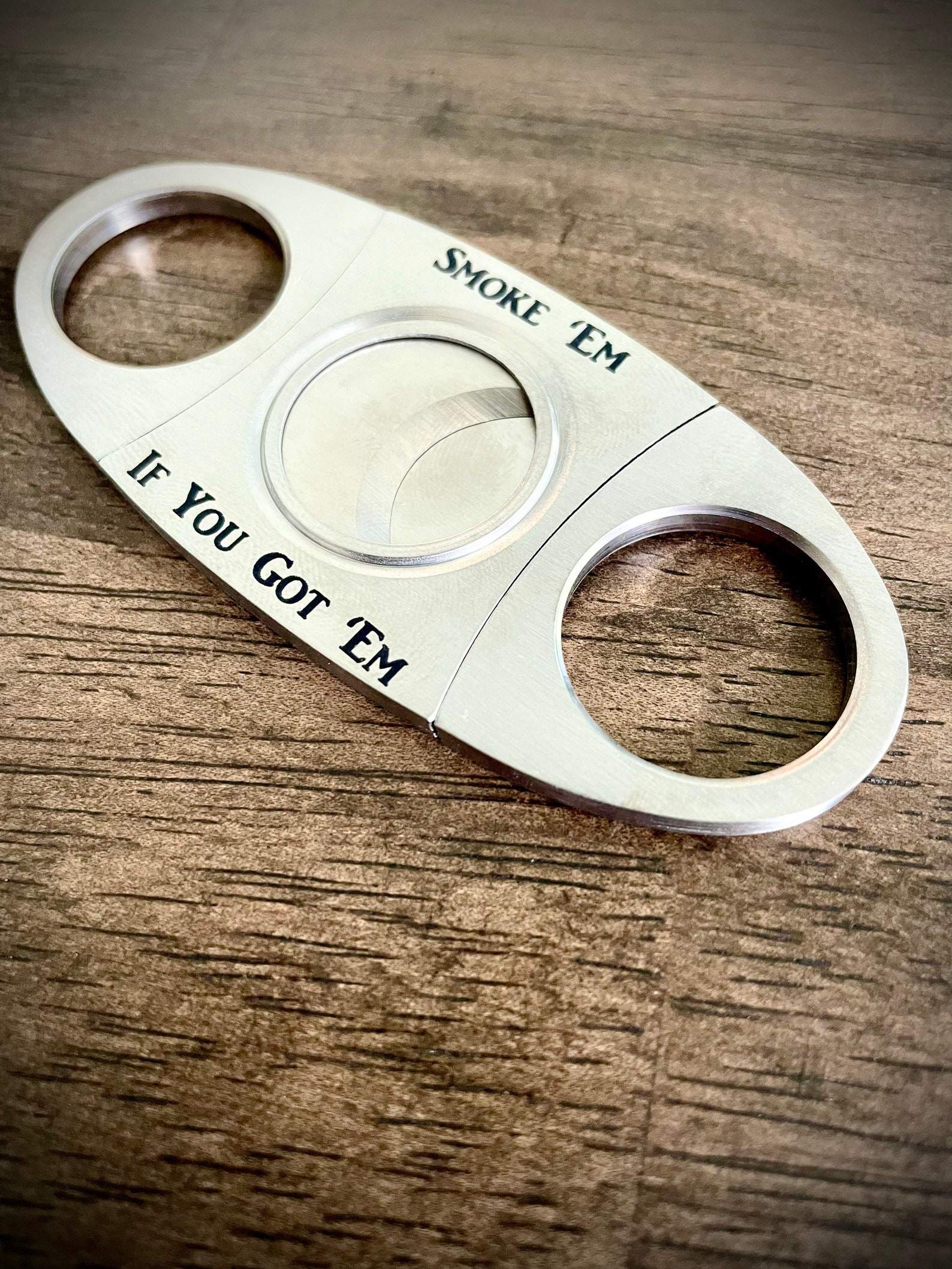 Custom Cigar Accessories Engraved Cigar Cutter Groomsmen - Etsy