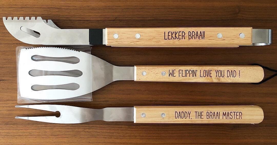 Braai / BBQ Tool Set - Etsy