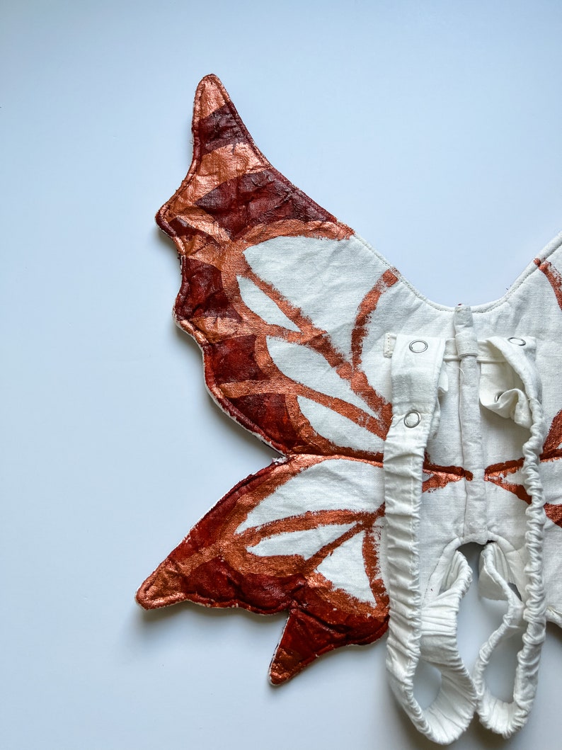 Adult Fae Fairy Wings Burgundy and Ivory Floral Fairy - Etsy