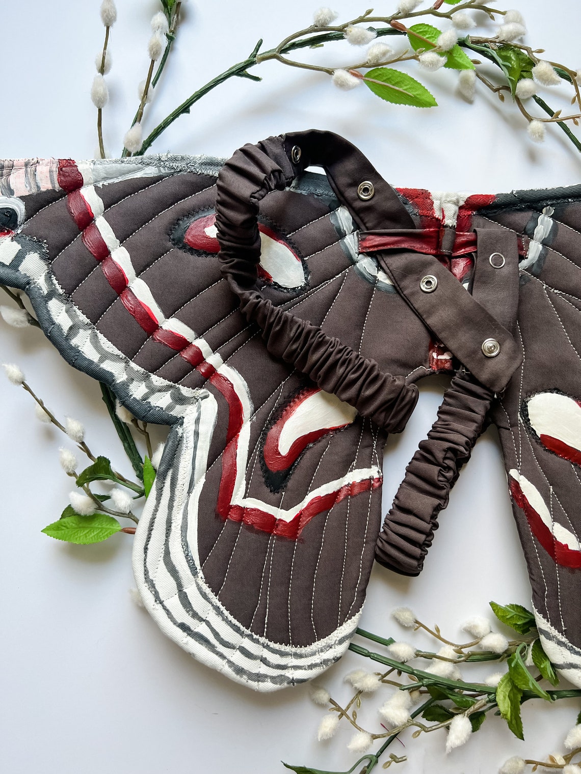 Adult Cecropia Moth Fairy Wings,, Adult Fairy Wings, Unique Gift, Moth ...