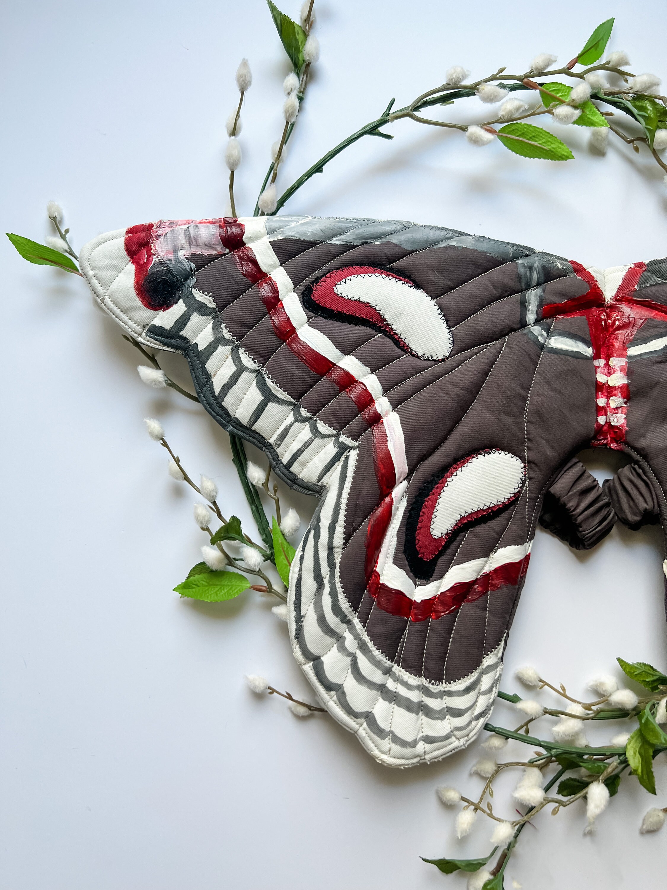 Adult Cecropia Moth Fairy Wings,, Adult Fairy Wings, Unique Gift, Moth ...