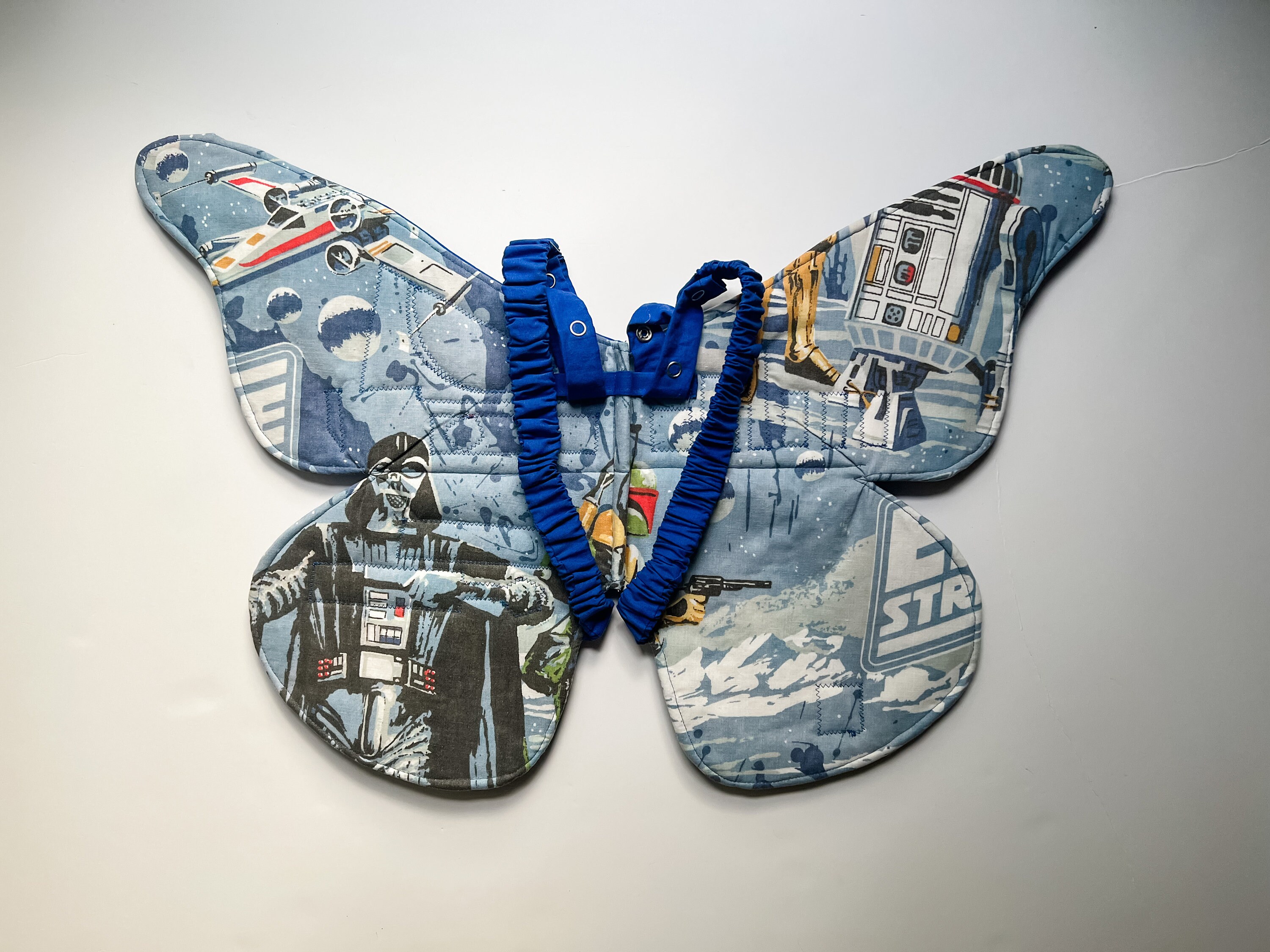Adult/tween R2D2 Fairy Wings, Star Wars Gift, Vintage Star Wars Fabric ...