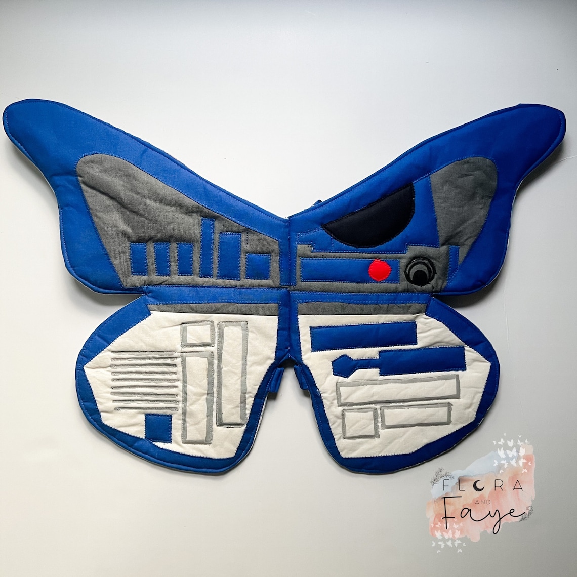 Adult/tween R2D2 Fairy Wings, Star Wars Gift, Vintage Star Wars Fabric ...