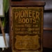 Edwardian Shoe Box 'pioneer Boots' Original Signage Advertising - Etsy UK