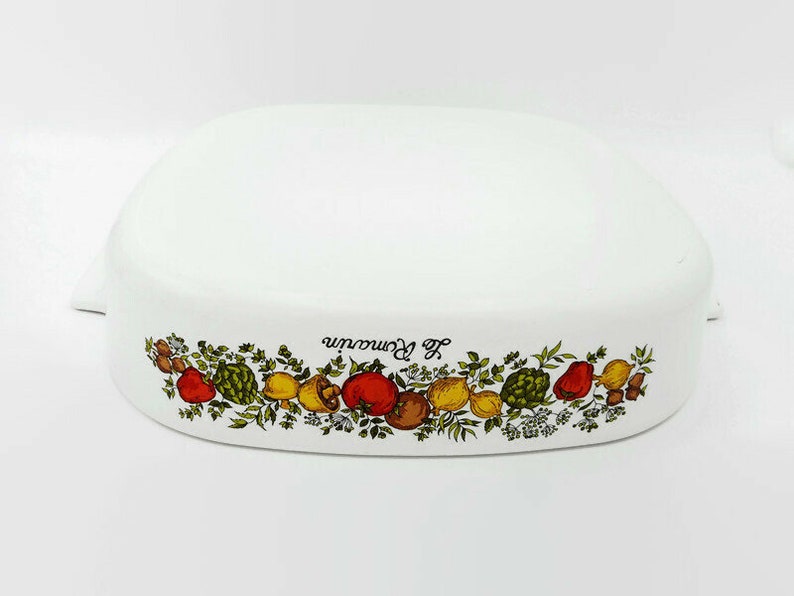 Vintage PYREX Corning Ware Spice of Life 2.5 LITER A-10-B Casserole ...