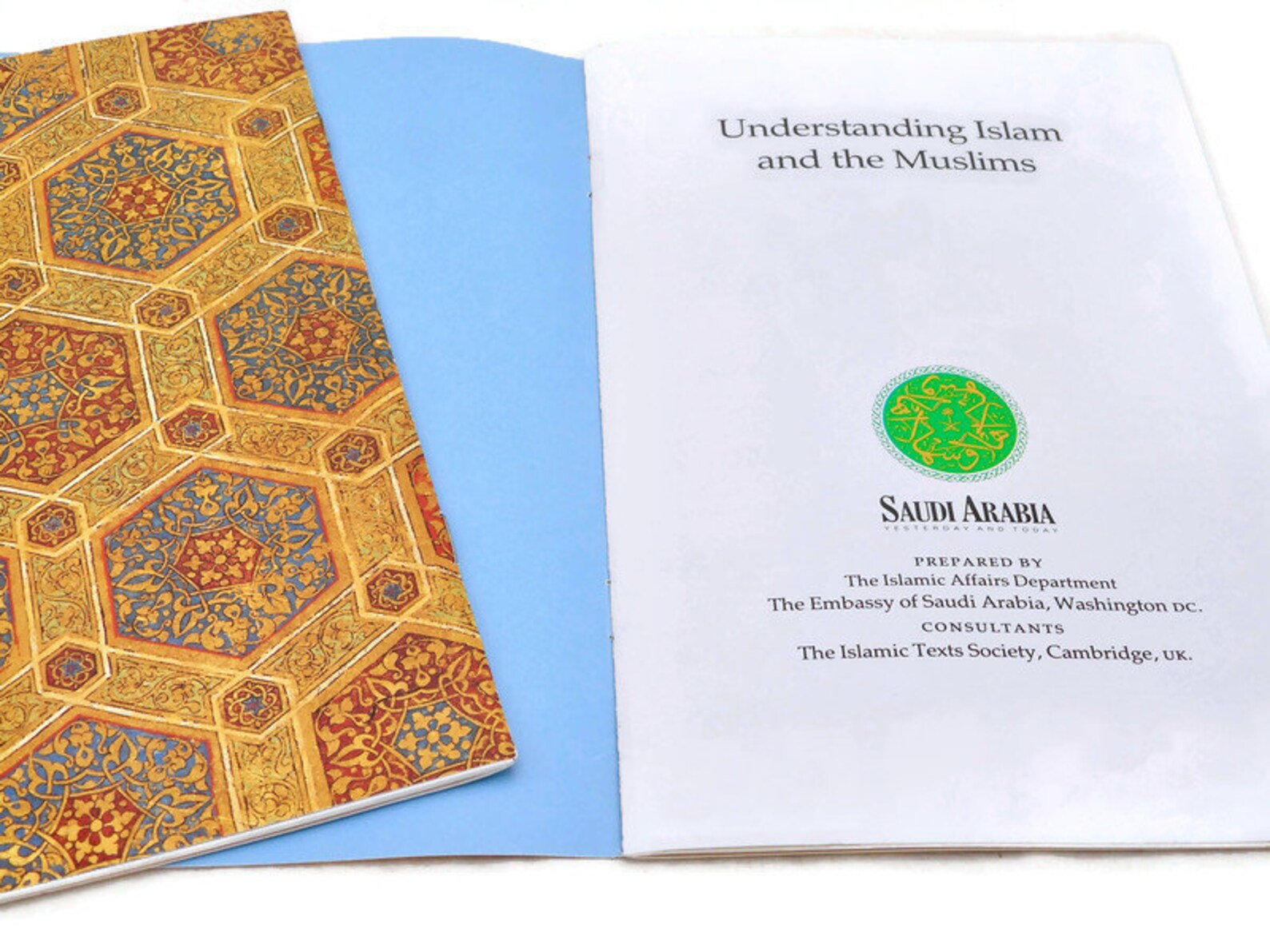 Vintage 1989 Illustrated Pamphlet Understanding Islam and the Muslims ...