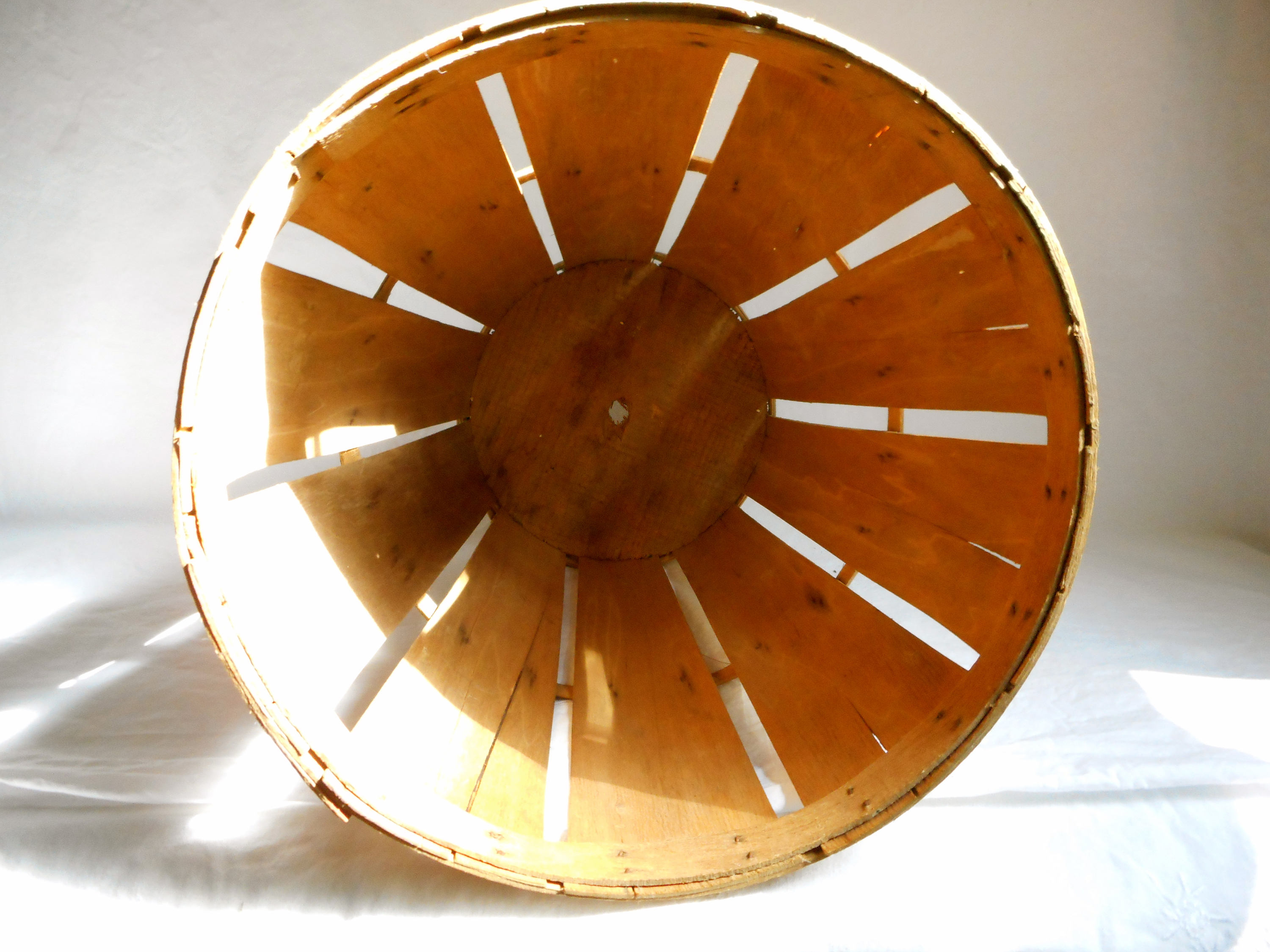 Vintage Split Wood Basket: Rustic Farmhouse Fall Decor - Etsy