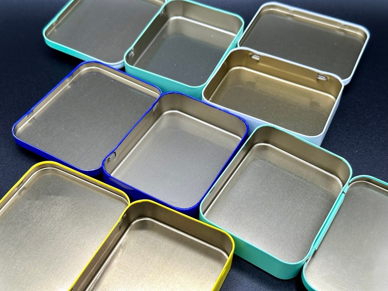 Vintage Celestial Seasonings Tea Tins, Lot of 5 Collectible Tins, Mint ...