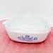 Vintage PYREX Cornflower Blue Corning Ware Dish P-1-B 1 Qt. W/ Pyrex ...
