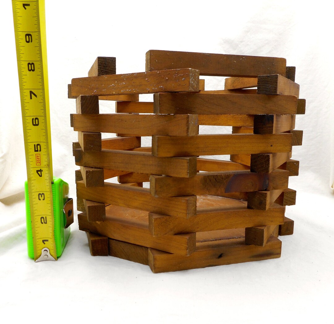 Vintage Plant Box, Unique Pine Wood Plant Box, Indoor Outdoor Plant ...