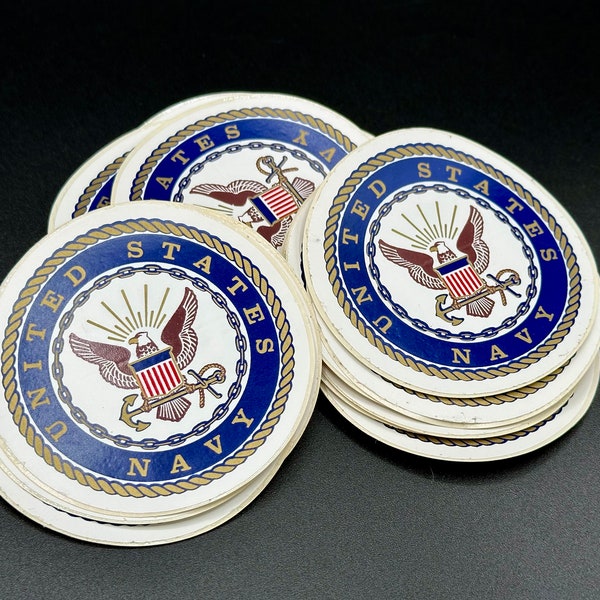 Navy Eagle With Anchor Decal - Etsy