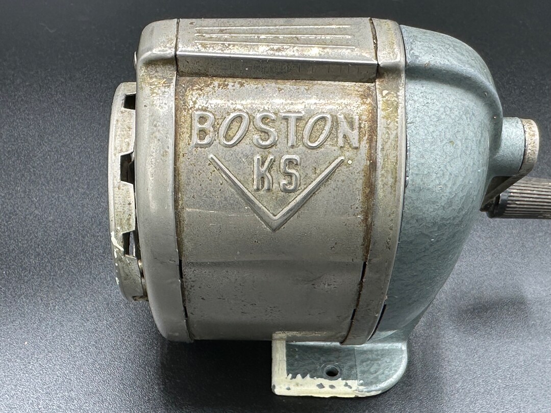 Vintage Pencil Sharpener Hunt Mfg Boston Model KS Pencil Sharpener 8 ...