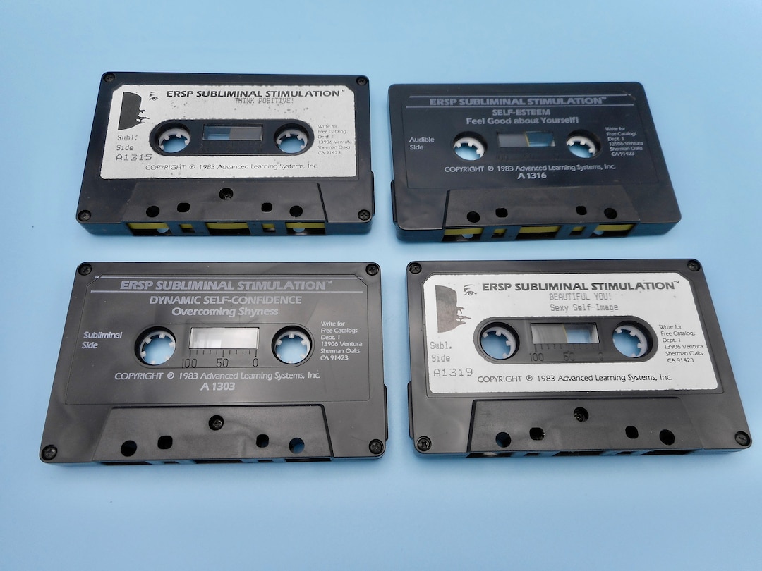 Subliminal Audio Cassette Tapes: 1983 ERSP Advanced Learning Systems ...