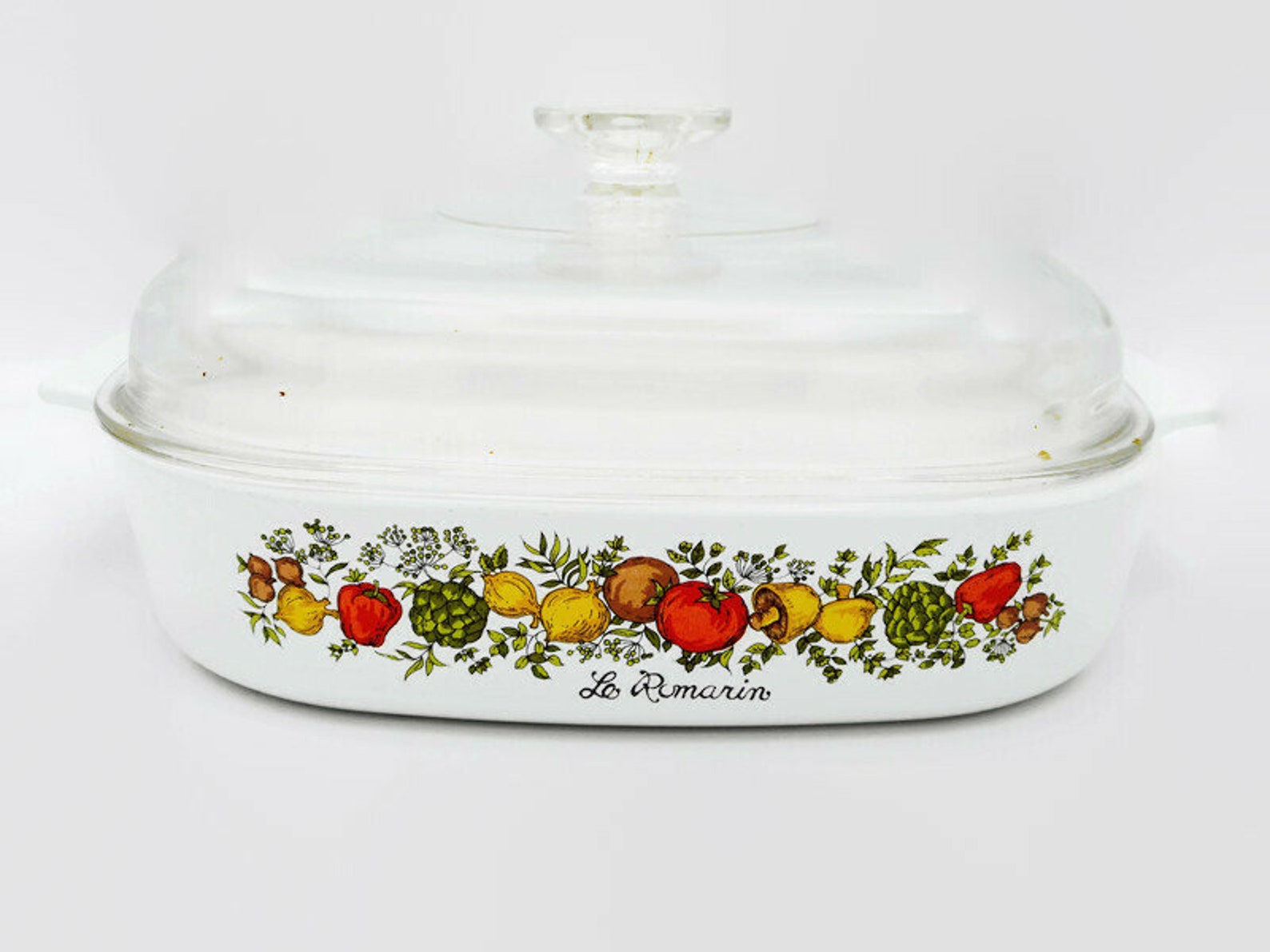 Vintage PYREX Corning Ware Spice of Life 2.5 LITER A-10-B Casserole ...