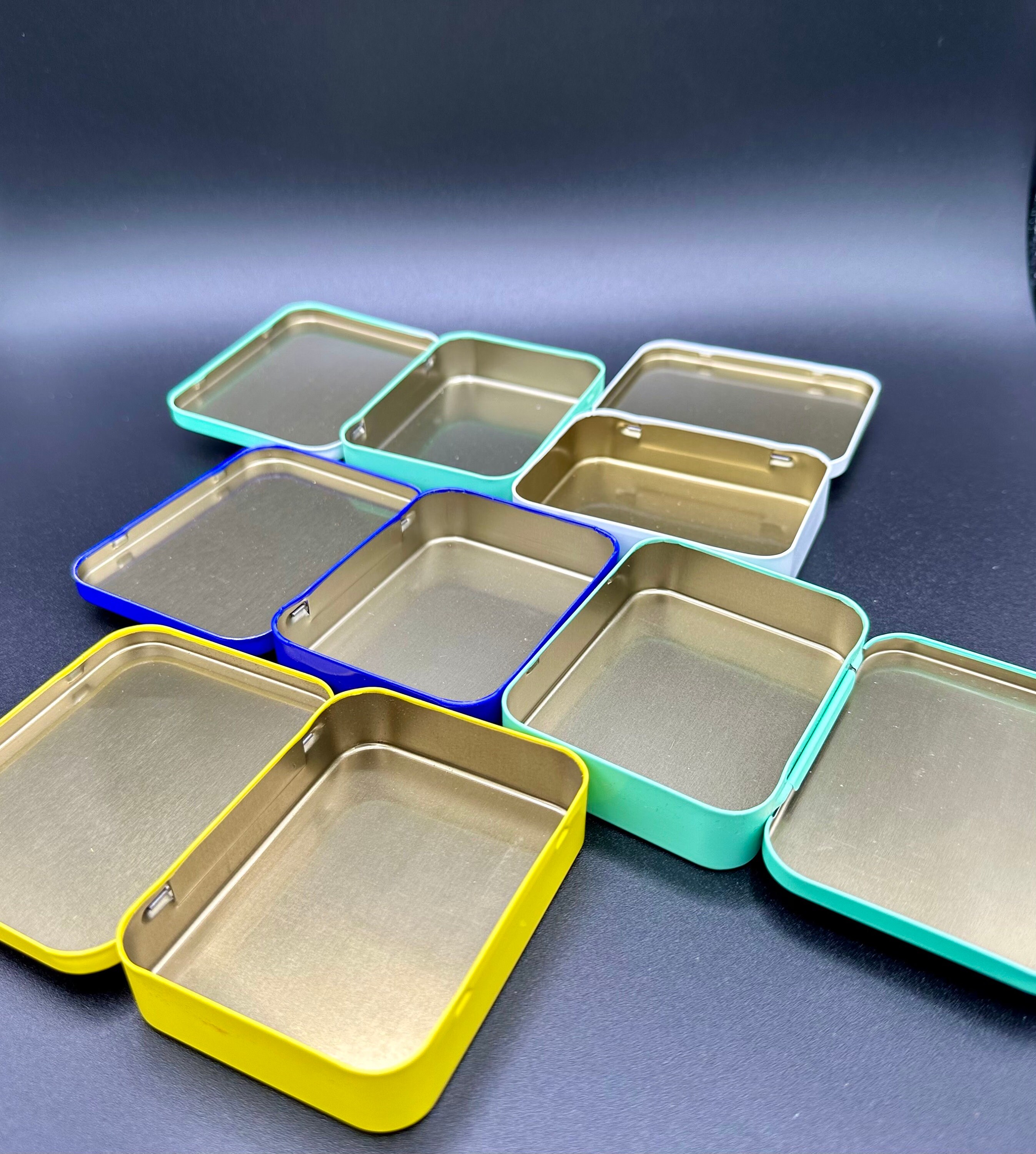 Vintage Celestial Seasonings Tea Tins, Lot of 5 Collectible Tins, Mint ...