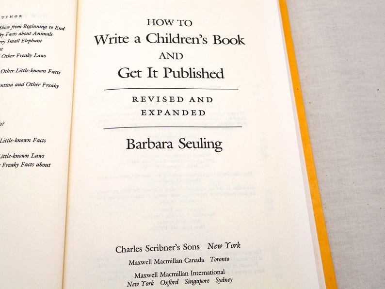 How To Write A Children s Book And Get It Published By Etsy