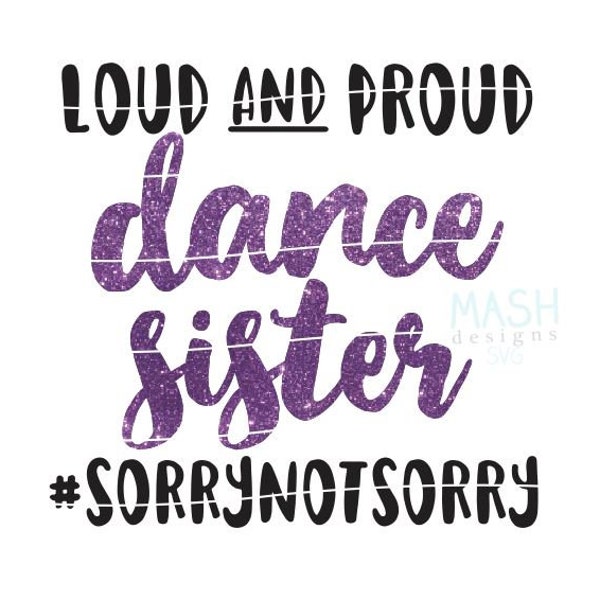 Dance Sister Svg - Etsy
