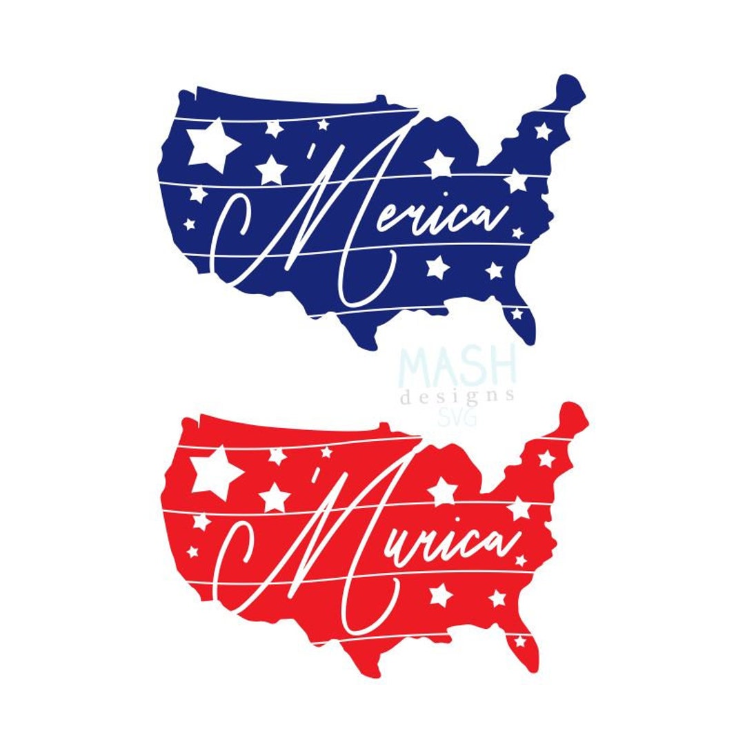 Merica svg, merica clip art, Murica svg, merica stars, 'merica svg, 4 ...