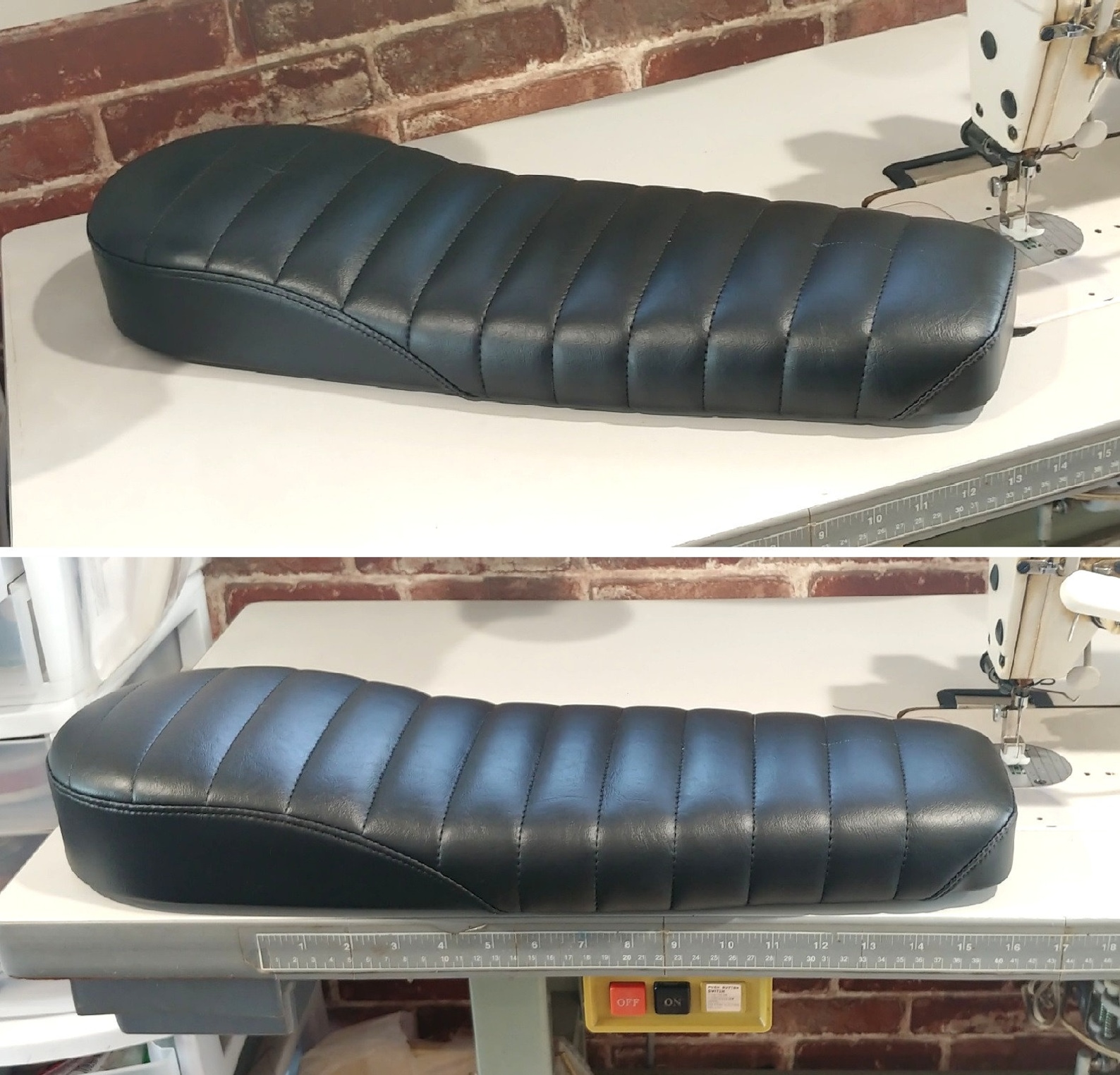 Two-up Caterpillar Cafe Racer Seat for Super73 - Etsy