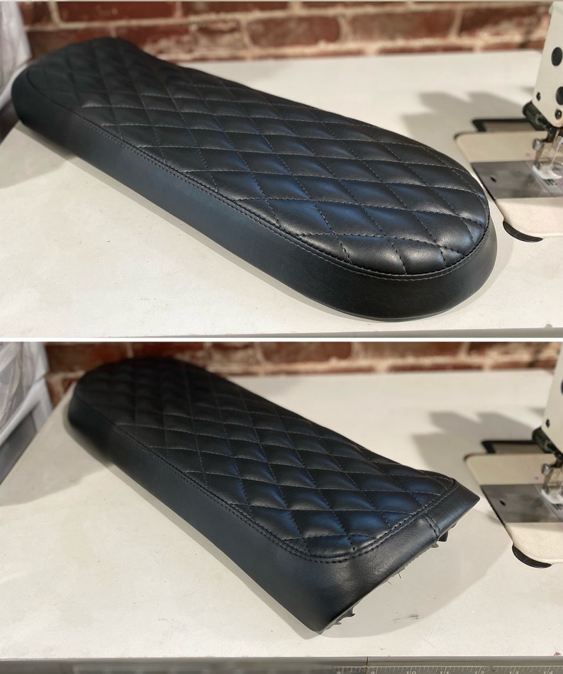 Custom Motorcycle Cafe Racer Brat Style Diamond Seat | Etsy