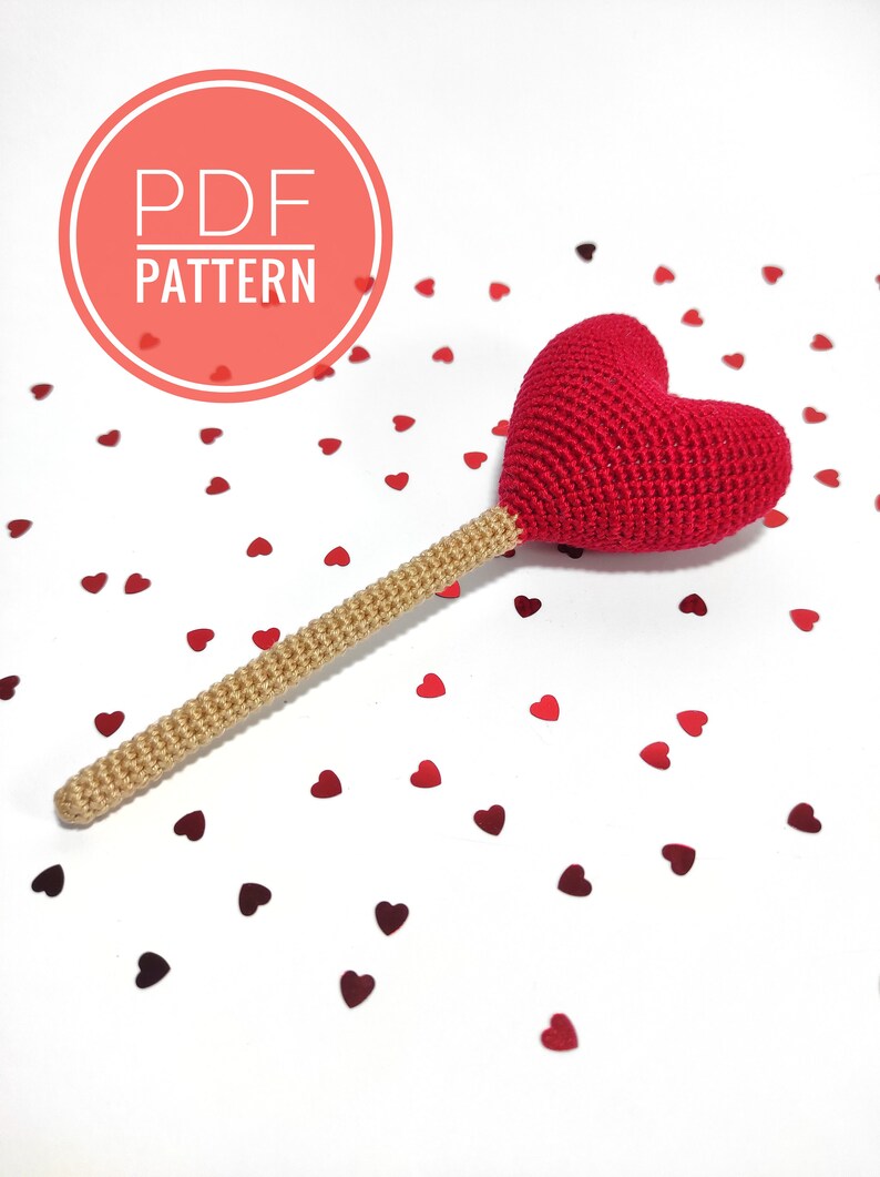 Crochet Heart Crochet Pattern Valentines Day Gift Valentines - Etsy