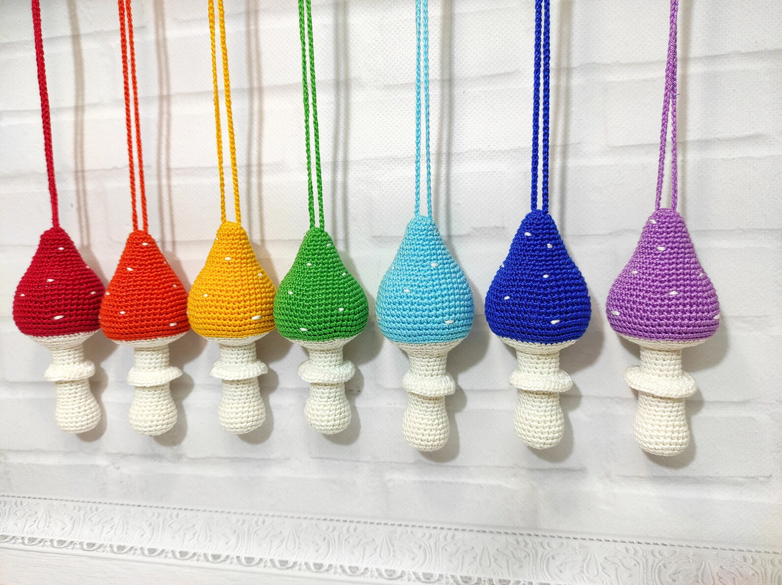 Mushroom Plush Mushroom Toy Baby Gym Toys Mushrooms Toys Wooden Baby ...