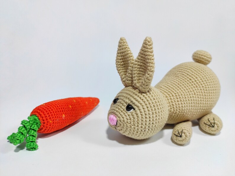 Crochet Bunny Pattern Amigurumi Rabbit Crochet Rabbit - Etsy
