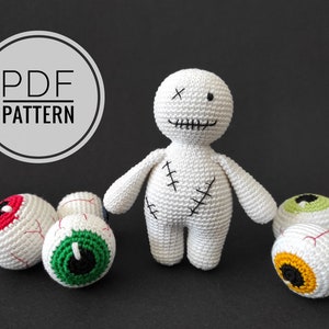 Halloween Scary Halloween Pattern Halloween Digital Horror Crochet ...