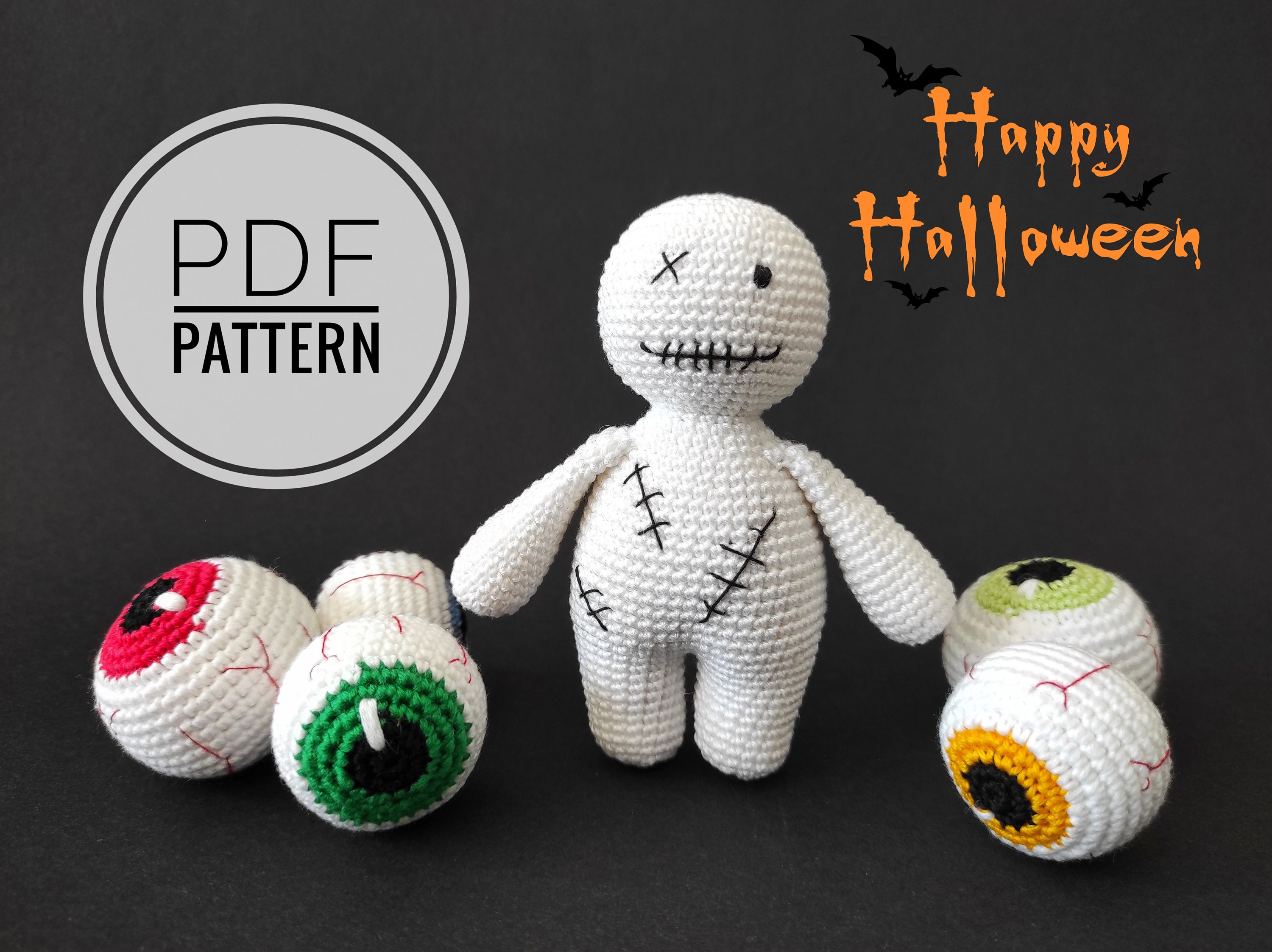 Halloween Scary Halloween Pattern Halloween Digital Horror - Etsy
