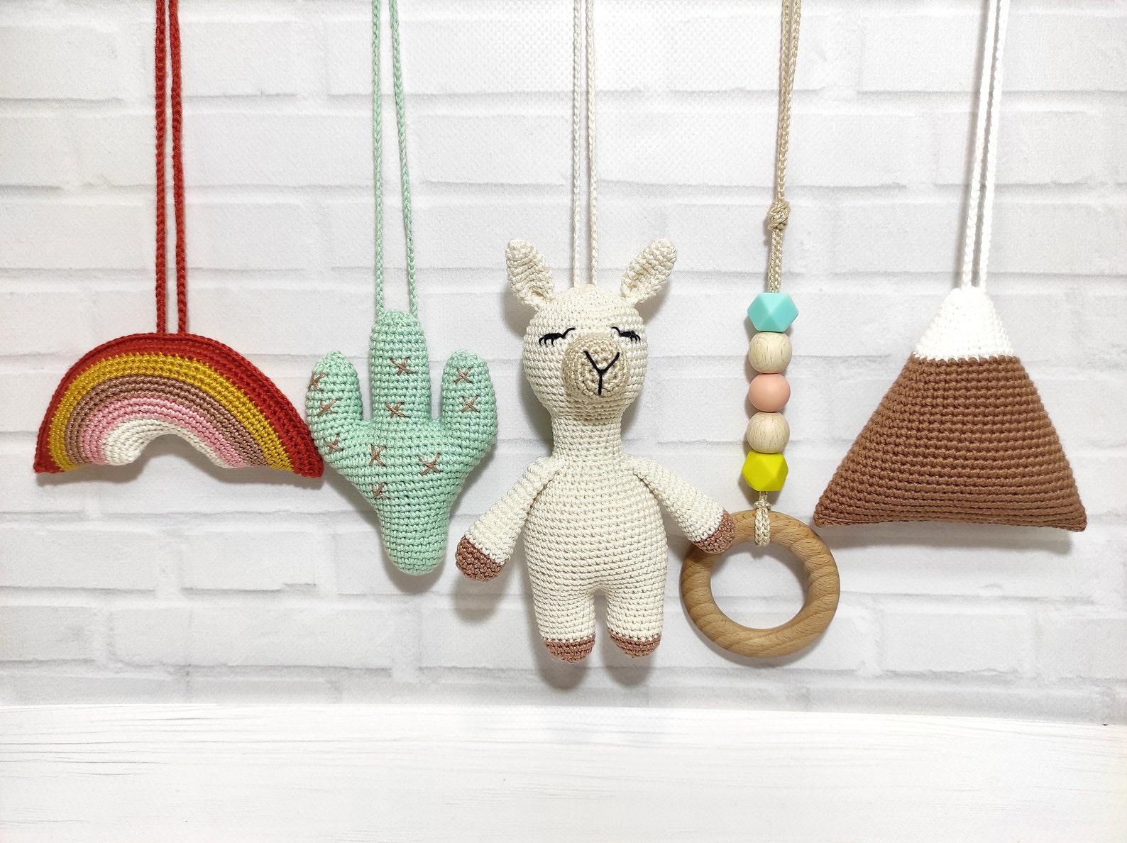 Lama toy Llama stuffed animal Llama kids Baby gym toy Baby | Etsy