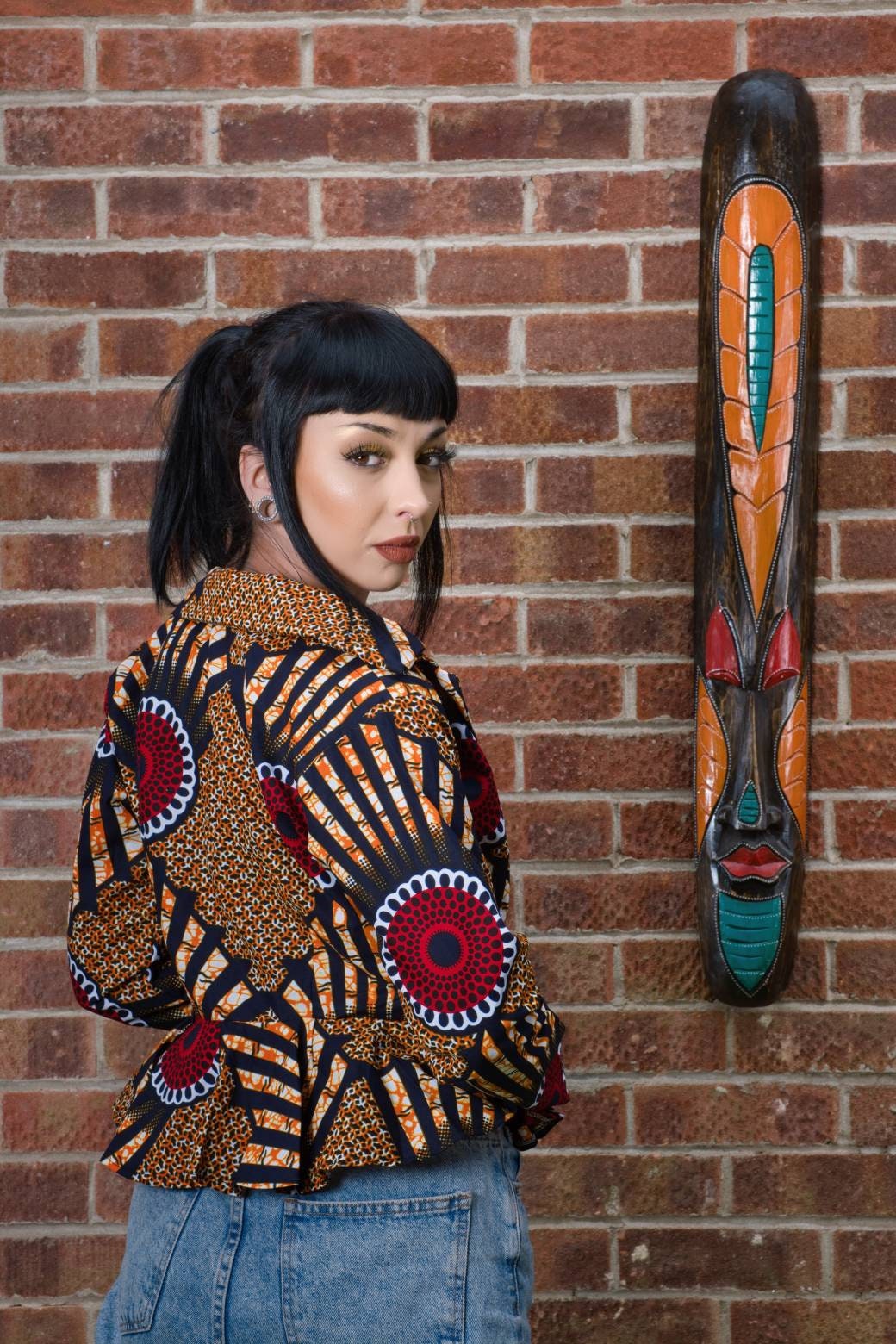 SALES Africa Print Nene Jacket/ Jacket - Etsy