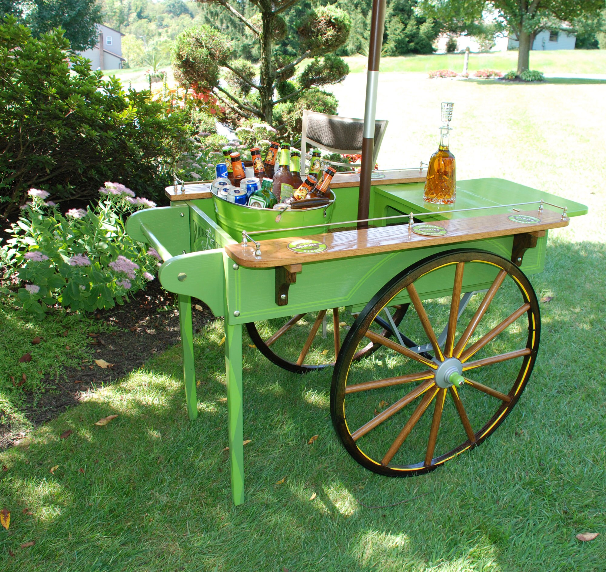 Mobile Bar Cart, Build It Yourself Instructions, Assembly Manual, Build ...