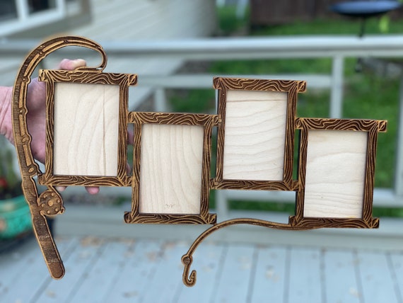 Fishing Pole Picture Frame