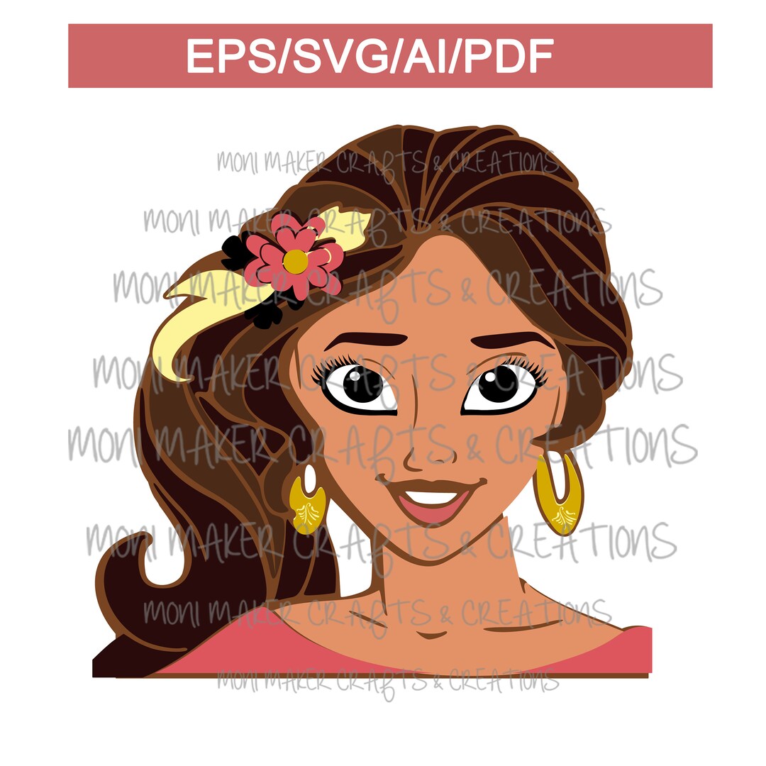 Elena of Avalor SVG/ Silhouette, Cricut/elena - Etsy