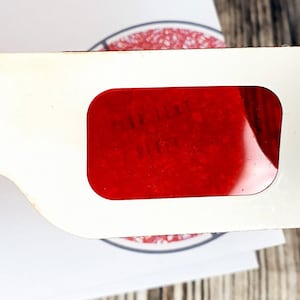 Surprise Message Reveal Glasses Card * Personalised Reveal * 3d Glasses ...