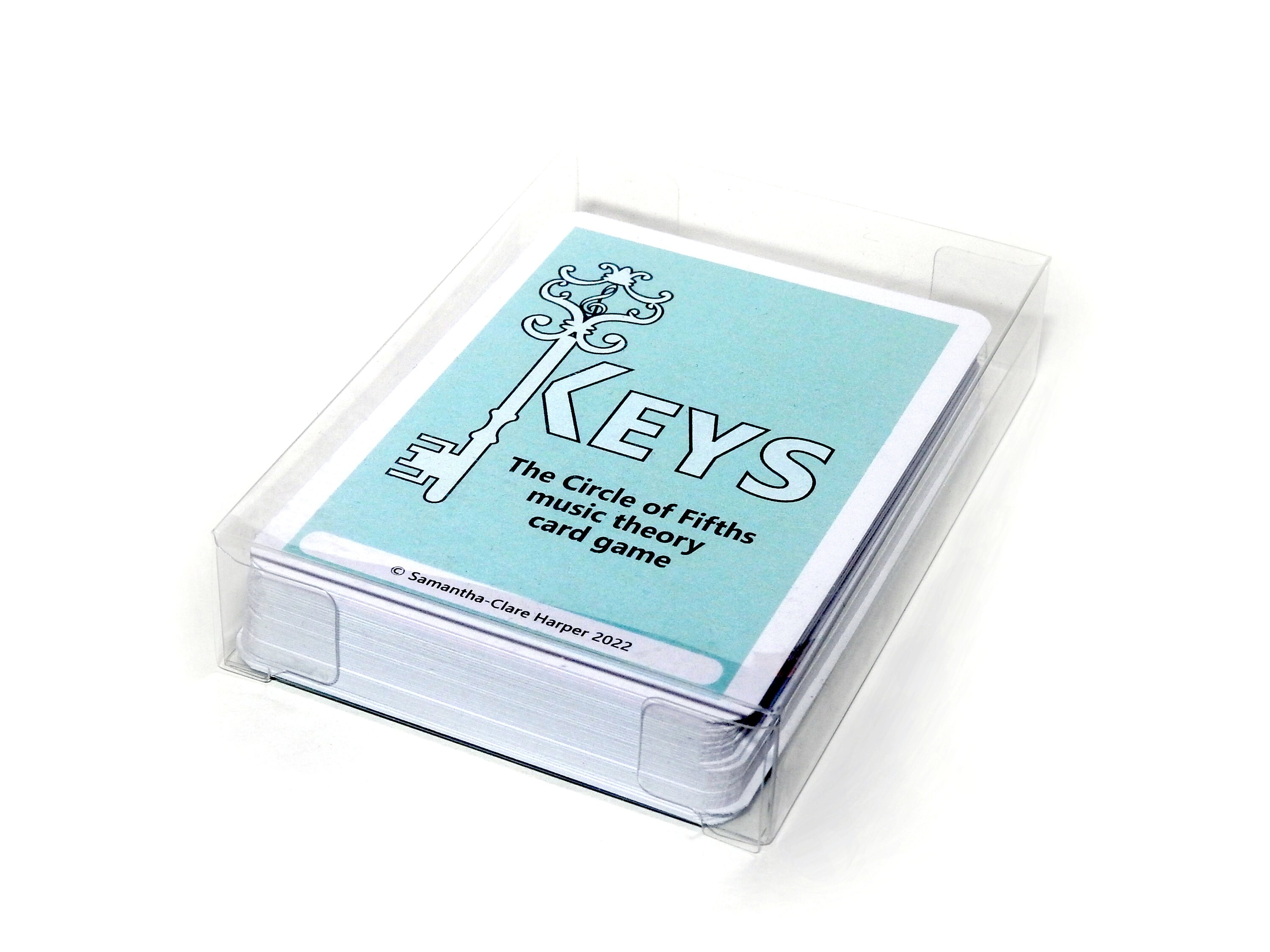 Keys: the Circle of Fifths Music Theory Card Game - Etsy