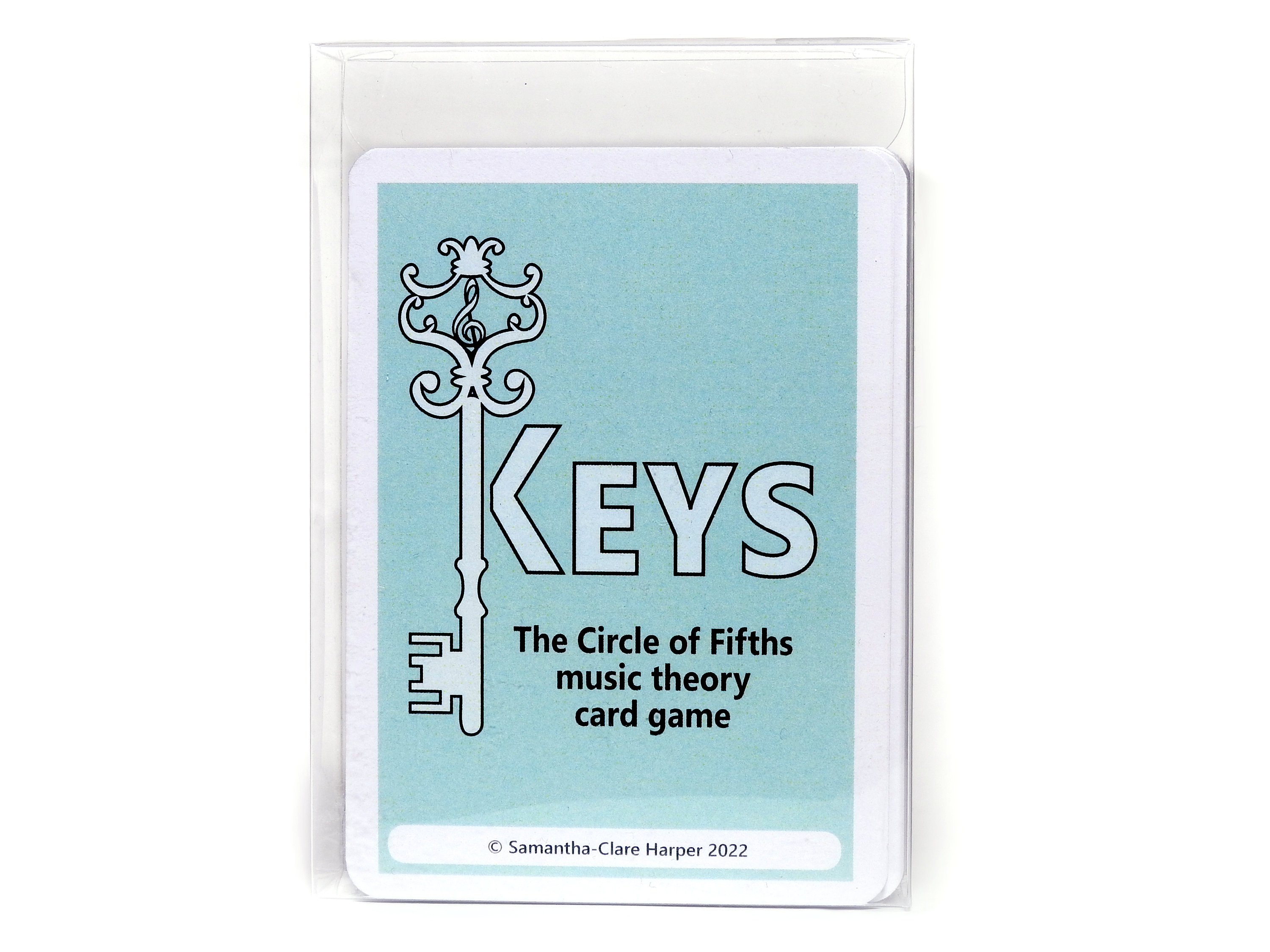 Keys: the Circle of Fifths Music Theory Card Game - Etsy