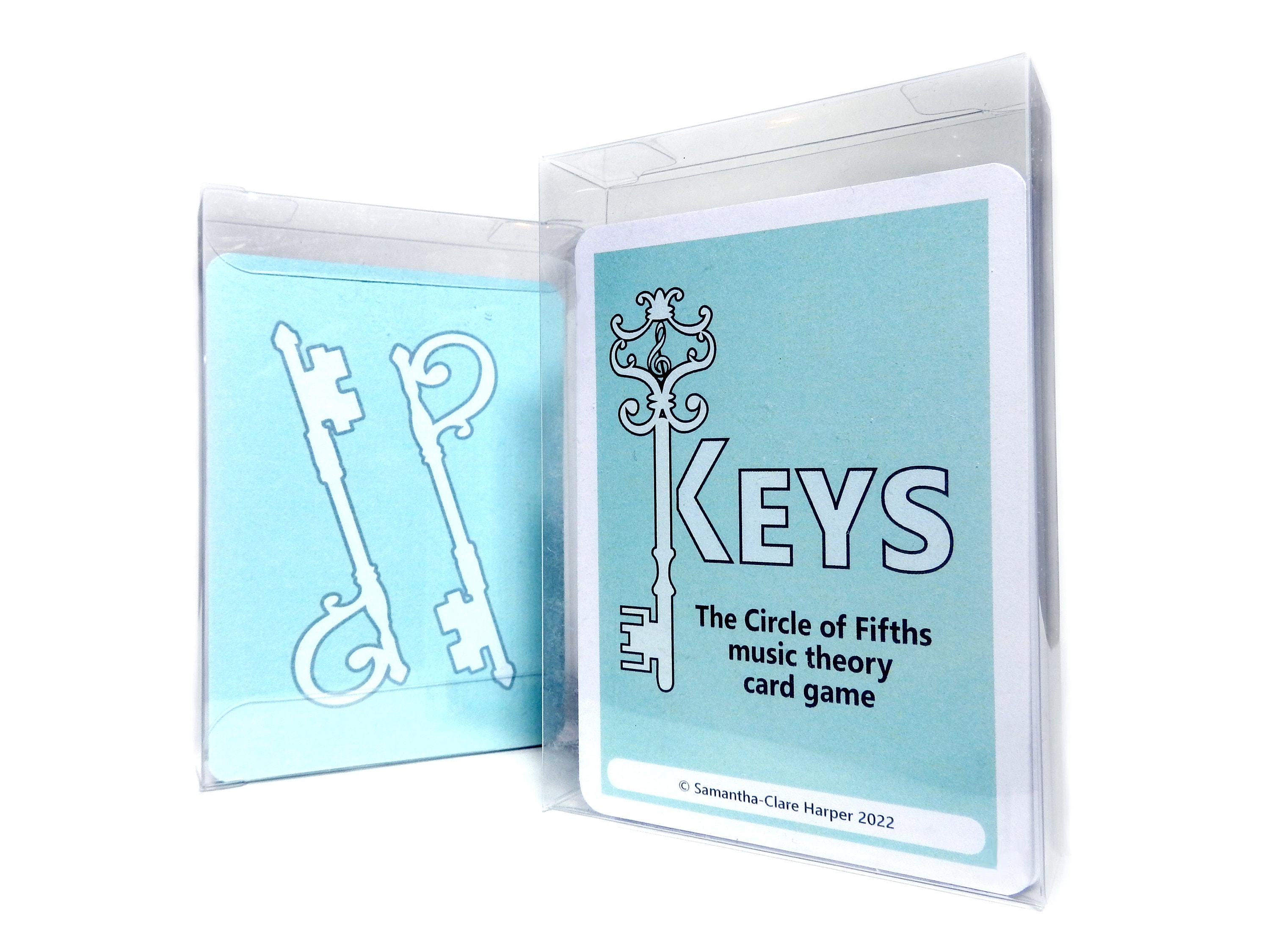 Keys: the Circle of Fifths Music Theory Card Game - Etsy