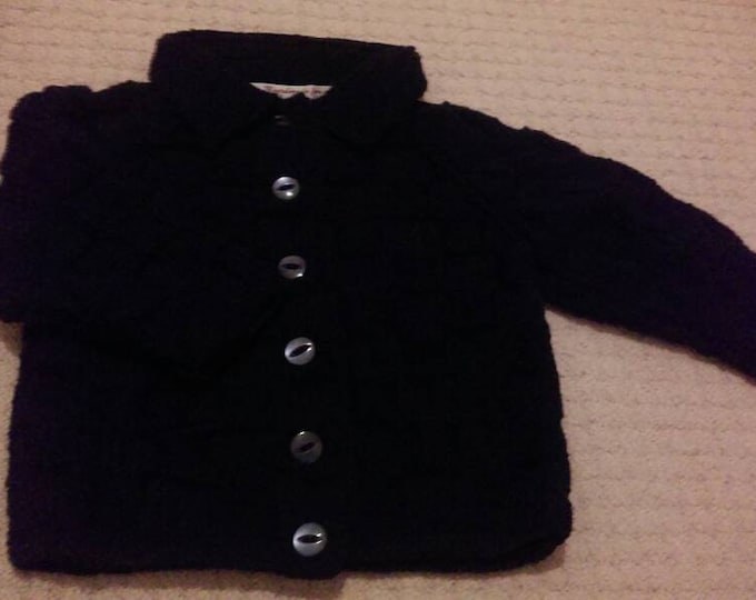 Smart Little Navy Collared Jacket - Etsy