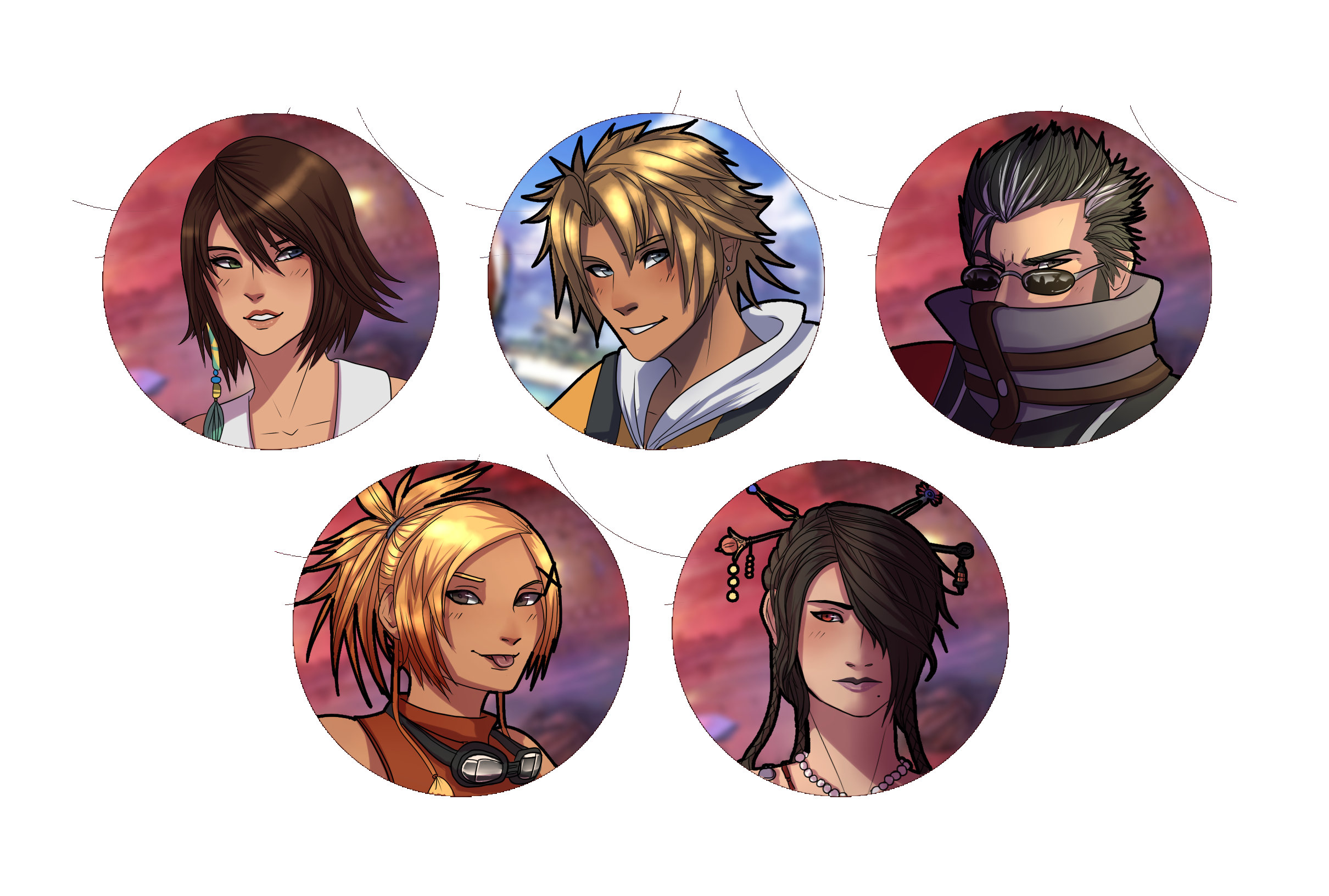 Final Fantasy X Sticker Set - Etsy