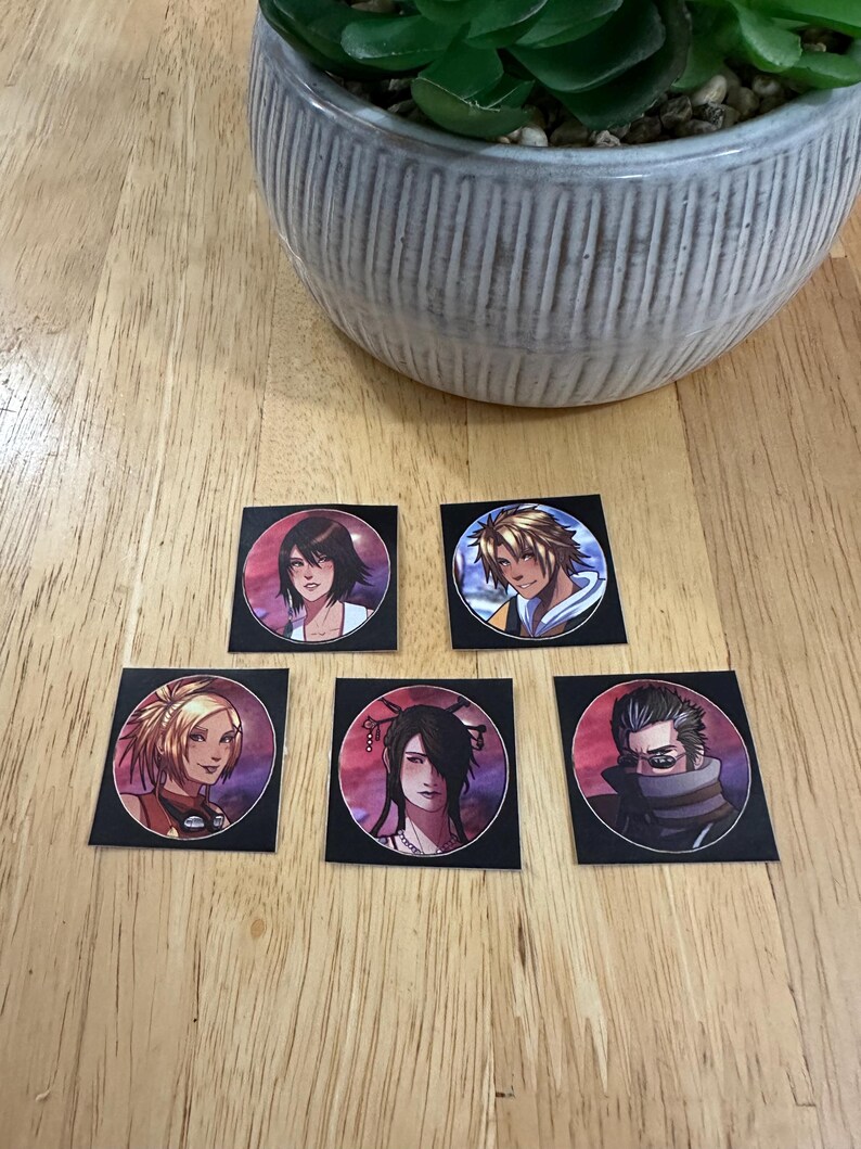 Final Fantasy X Sticker Set - Etsy