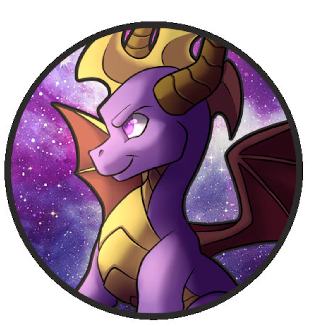 Spyro Fan Sticker - Etsy
