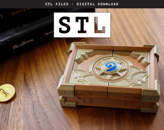 Hearthstone Chest STL Files for 3D Printing - Etsy