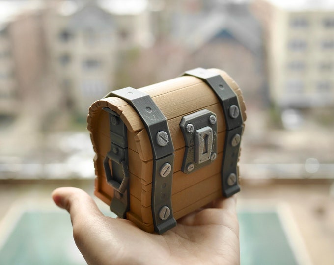 Battle Royale Loot Chest 3D Printed - Etsy