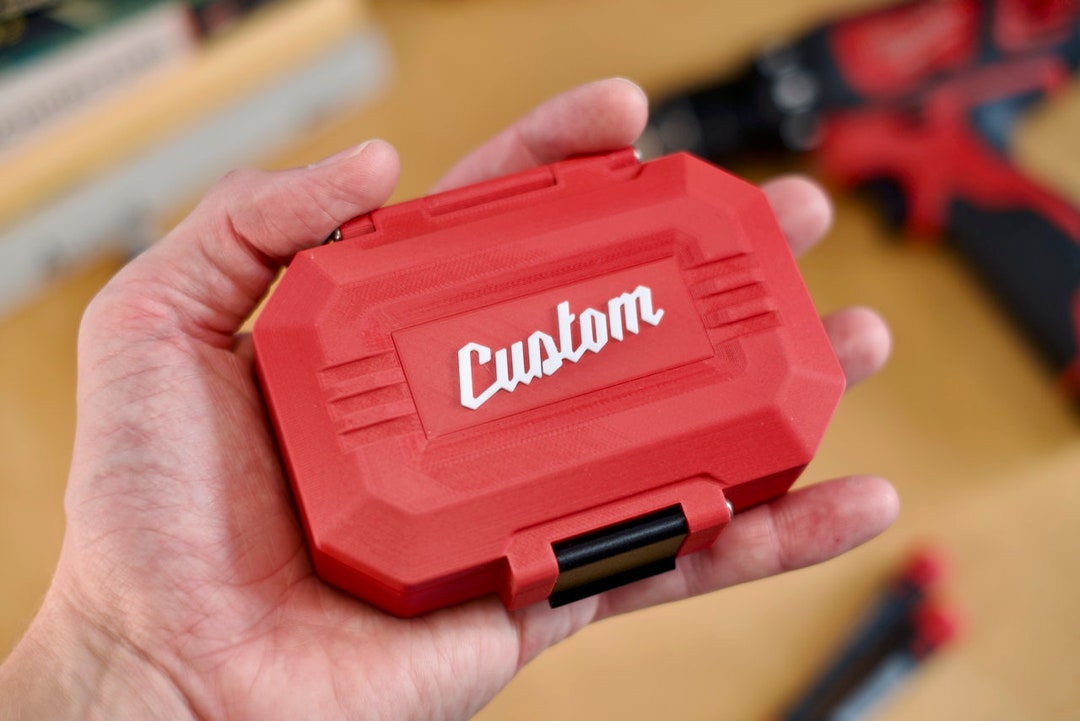 Personalized Milwaukee Style Storage Box (3D Printed) - Etsy