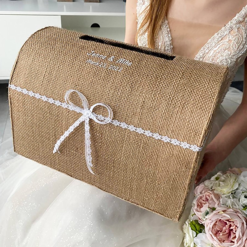 Rustic Wedding Box - Etsy