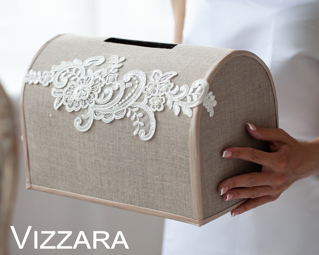 Wedding Card Box Rustic Wedding, Card Box for Wedding Boho Wedding ...