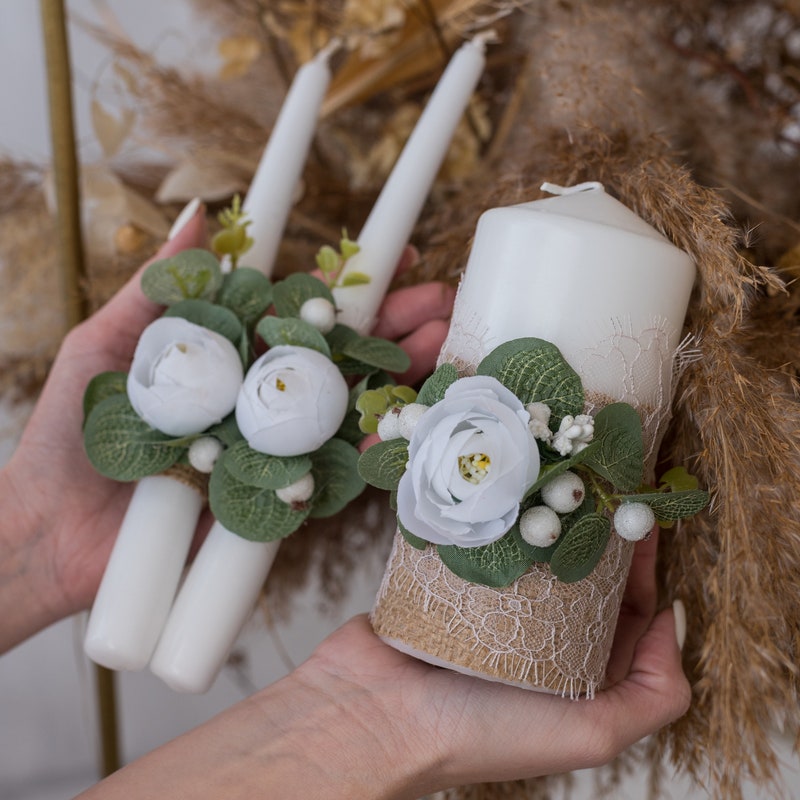 Rustic Unity Candle - Etsy